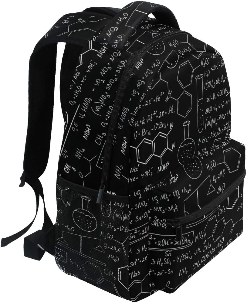 Science Formulas Backpack Math Backpacks for Boys Chemistry School Bag ...