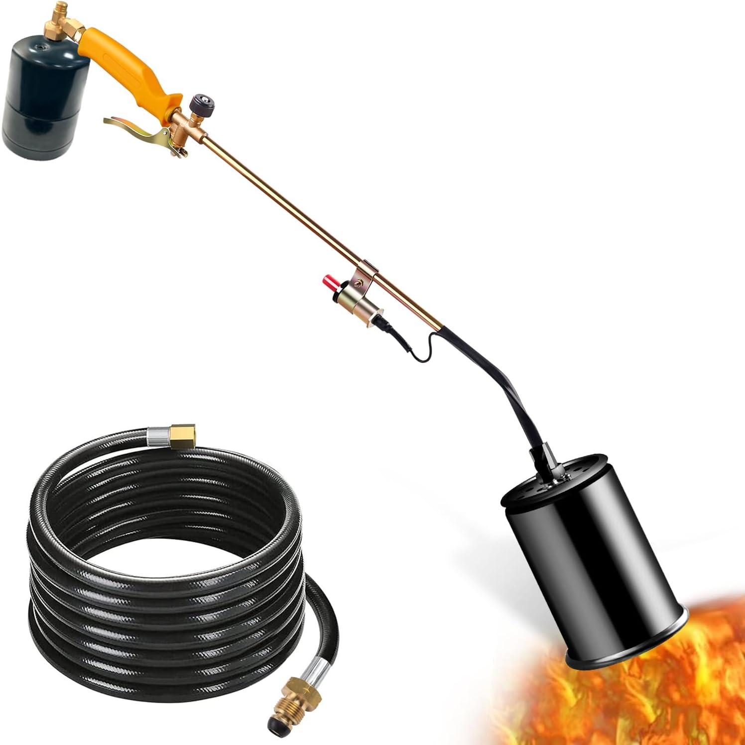 Amazon.com: Propane Torch Weed Burner, 1,000,000 BTU Weed Torch with ...