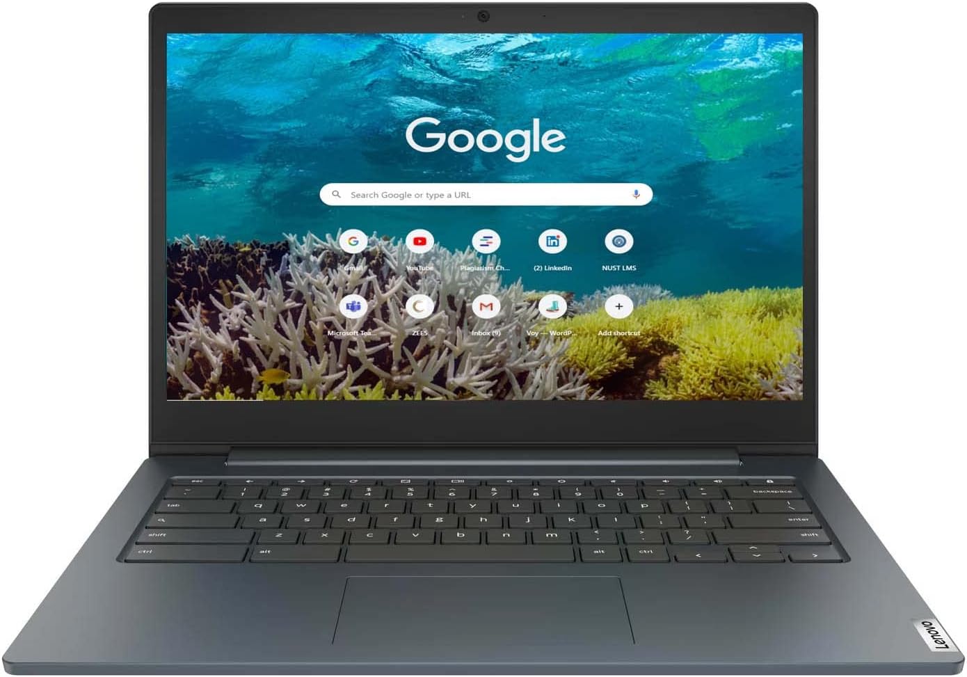 Amazon.com: Lenovo Chromebook Ideapad 3 Business Laptop in Abyss Blue ...