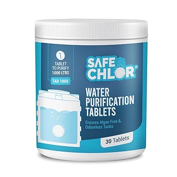 Safe Chlor Tab 1000 | Chlorine Tablets for Water Tanks of 1000 Ltrs ...