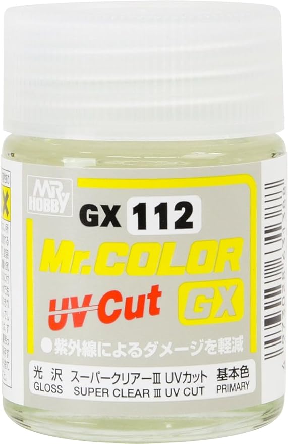 Amazon.com: Mr. Hobby GX112 Mr. Color GX Super Clear III UV Cut Gloss ...
