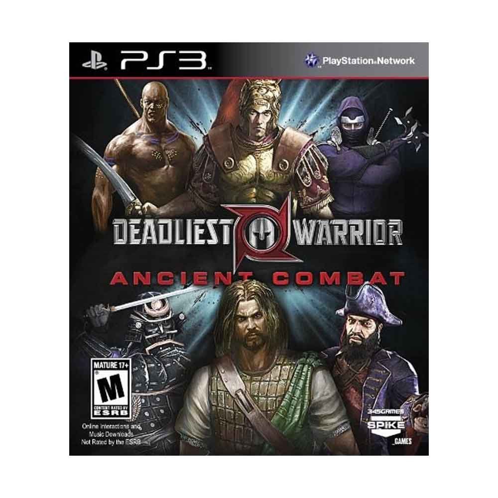 Amazon.com: Deadliest Warrior: Ancient Combat - Playstation 3 (Renewed ...