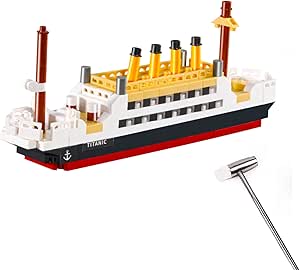 Amazon.com: Titanic Micro Blocks Set 325 PCS Mini Bricks World Famous ...