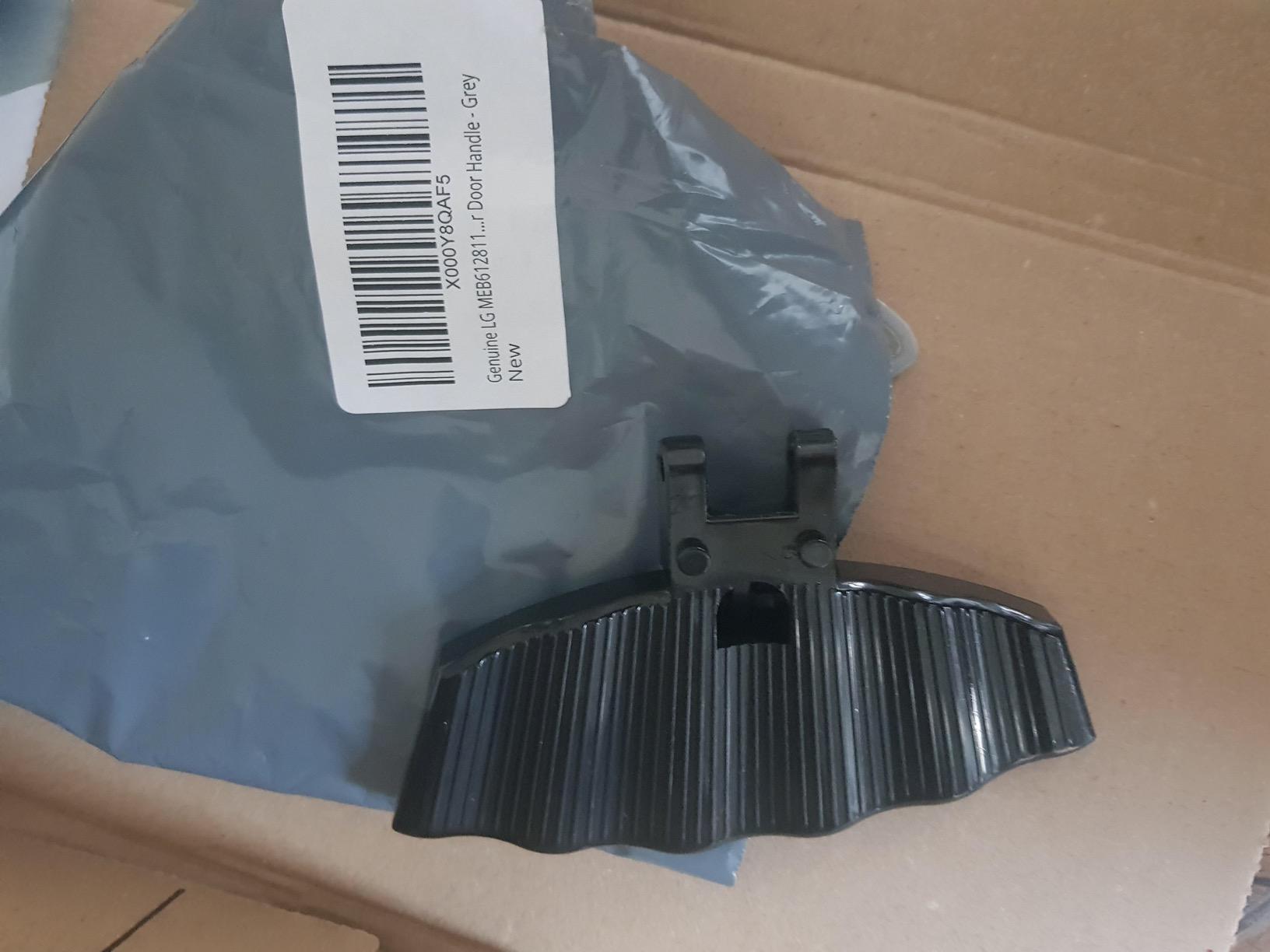 Genuine LG MEB61281101 Washing Machine & Washer Dryer Door Handle ...