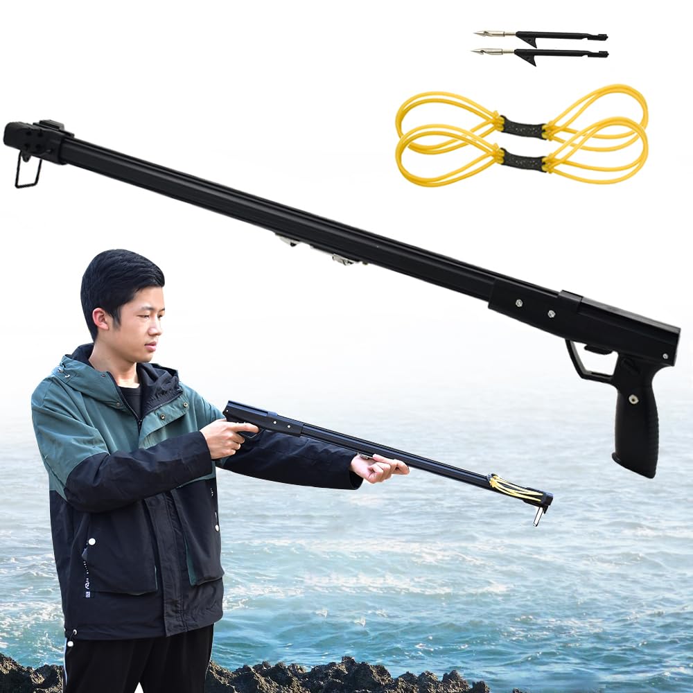 SUFFUSE Slingshot Rifle, Fishing Slingshot, High Power Slingshot with ...