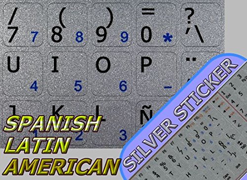 Amazon.com: SPANISH LATIN AMERICAN NOTEBOOK NON-TRANSPARENT KEYBOARD ...
