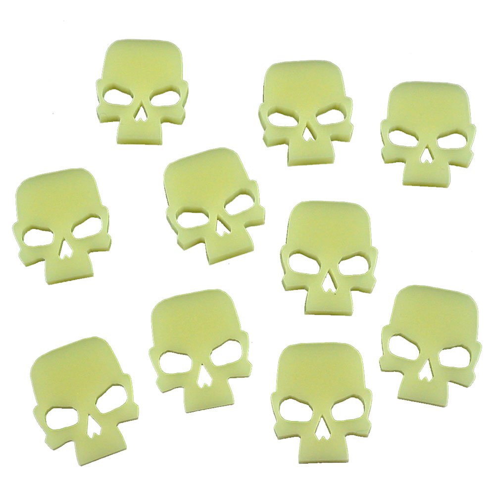 Amazon.com: LITKO Gothic Skull Tokens Compatible with Warhammer, Ivory ...