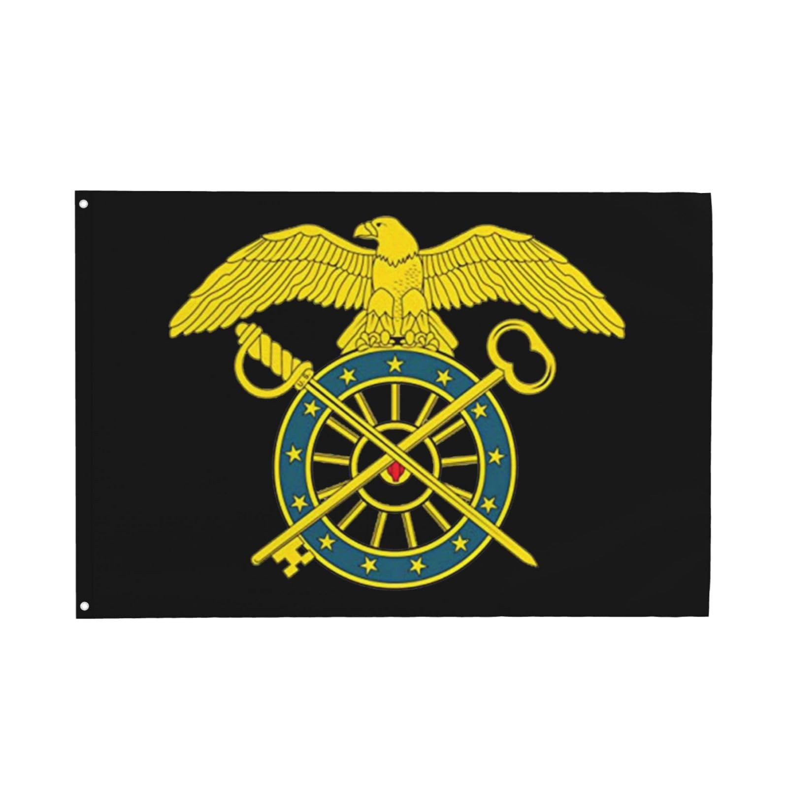 Amazon.com : Army-Quartermaster-Crest Outdoor Flag Home Indoor Decor ...