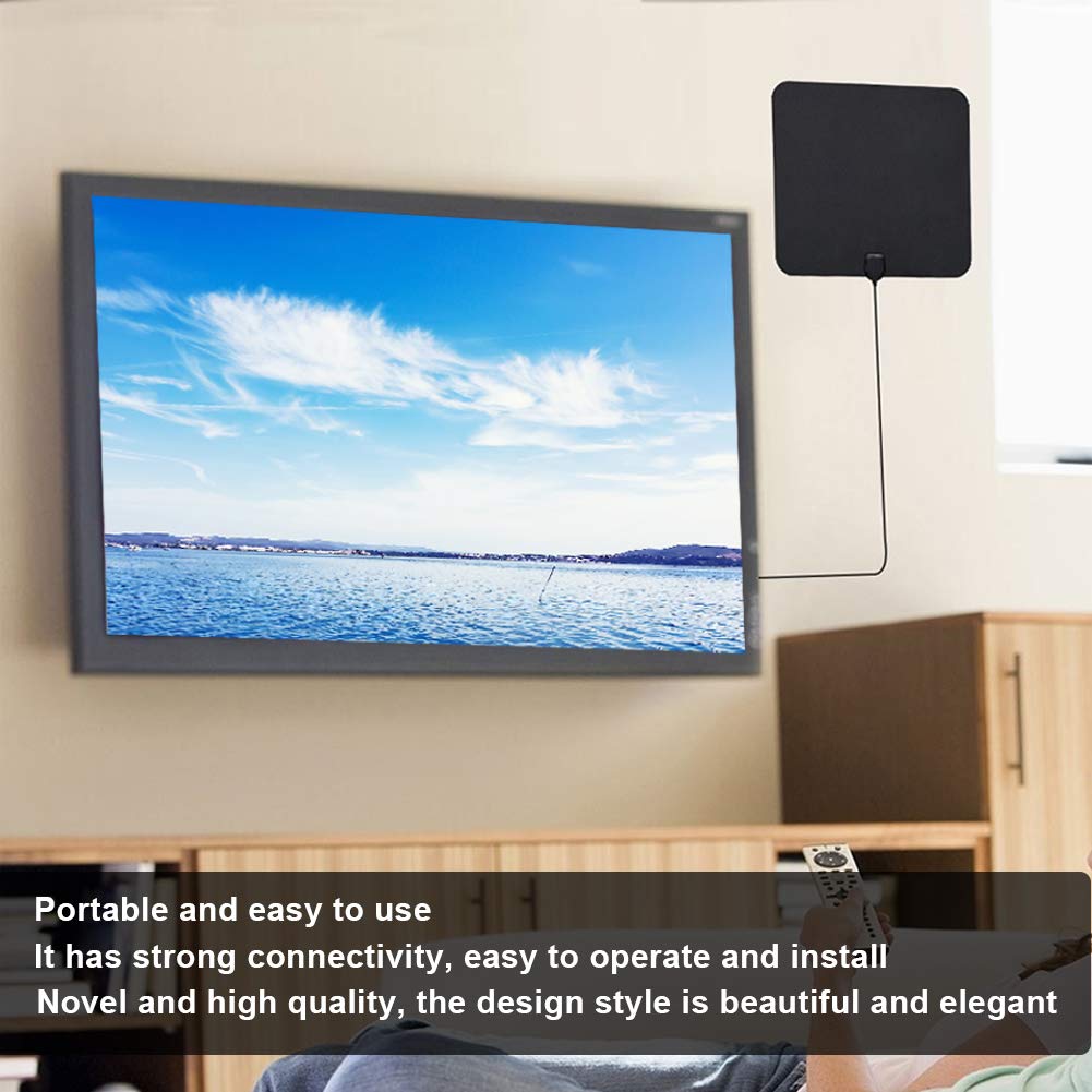 HDTV Indoor Digital TV Antenna, USB 5V / 50mA 25DBI Indoor Digital HD ...