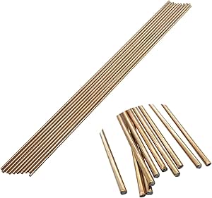 GOLINPEILO 1.0mm 1.6mm 2.0mm 2.5mm 3.0mm*500mm Copper Welding Brazing Wire Solder TIG Filler Rod ...