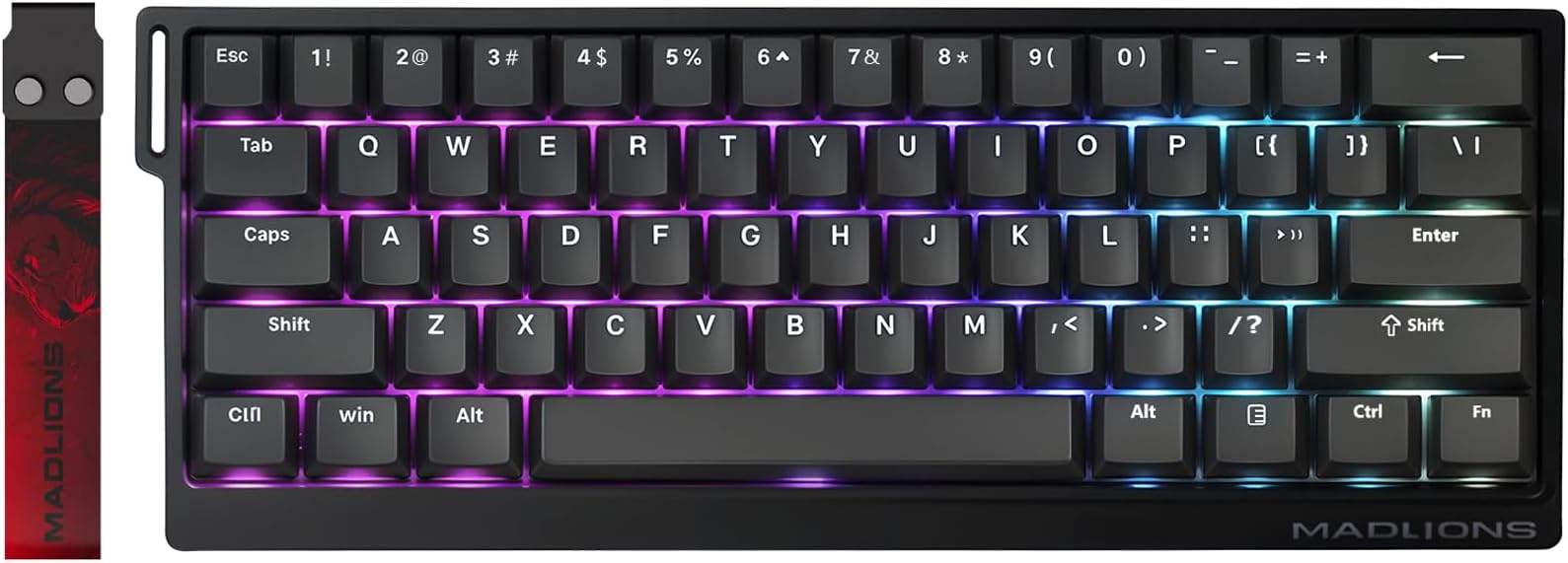 ATTACK SHARK X68 HE 8000Hz Rapid Trigger Keyboard, 0.01mm RT Accuracy ...