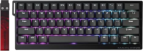Amazon.com: Hyekit x FGG MADLIONS MAD 60 HE RGB PRO 60% Wired Magnetic ...
