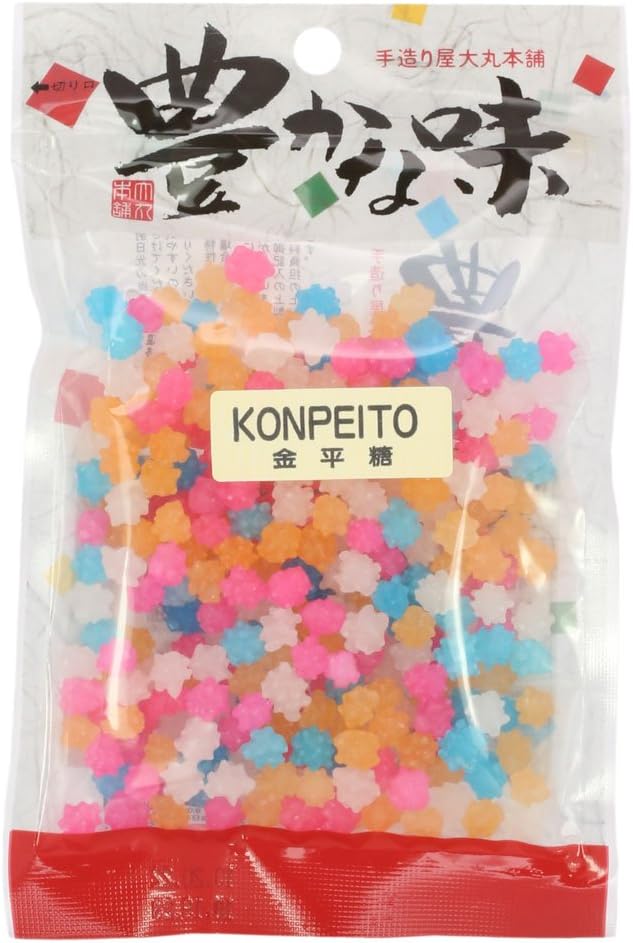 Amazon.com : MARUTA Candy Konpeito, Hanatsume, Japanese sugar candy, 0 ...