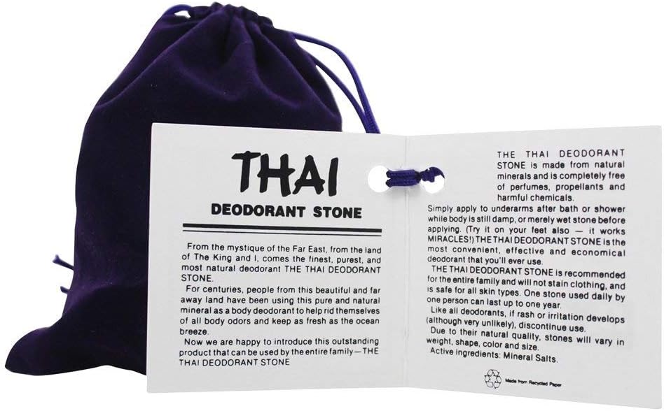 Amazon.com : Thai Deodorant Deod Stone Sngle : Thai Deodorant Stone ...