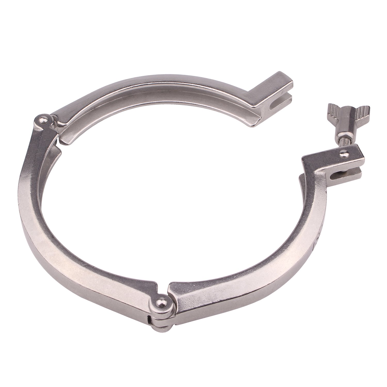 Snapklik.com : DERNORD 6 Inch Three Segment Sanitary Clamp Stainless ...