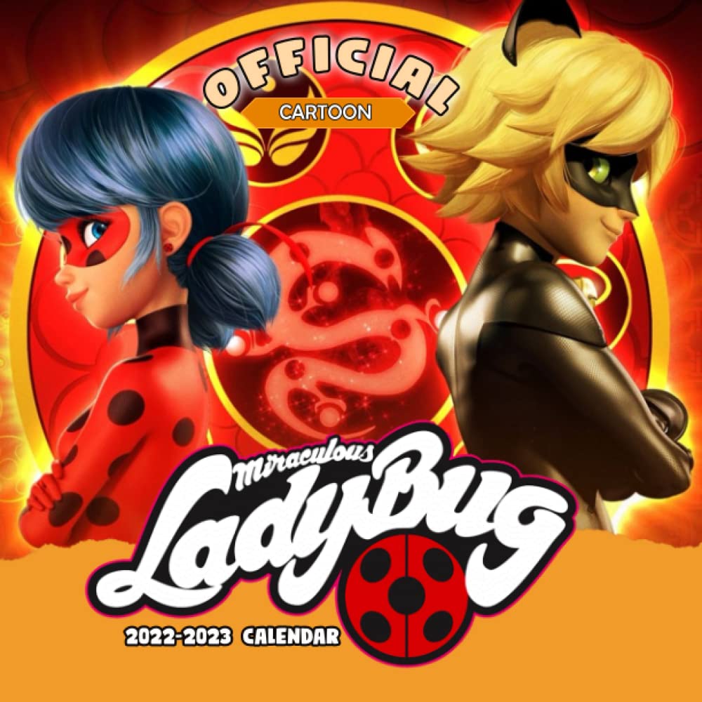 Miraculous Ladybug 2022 Calendar Cartoon 2022 Official Calendar Miraculous Ladybug | Desertcart ...