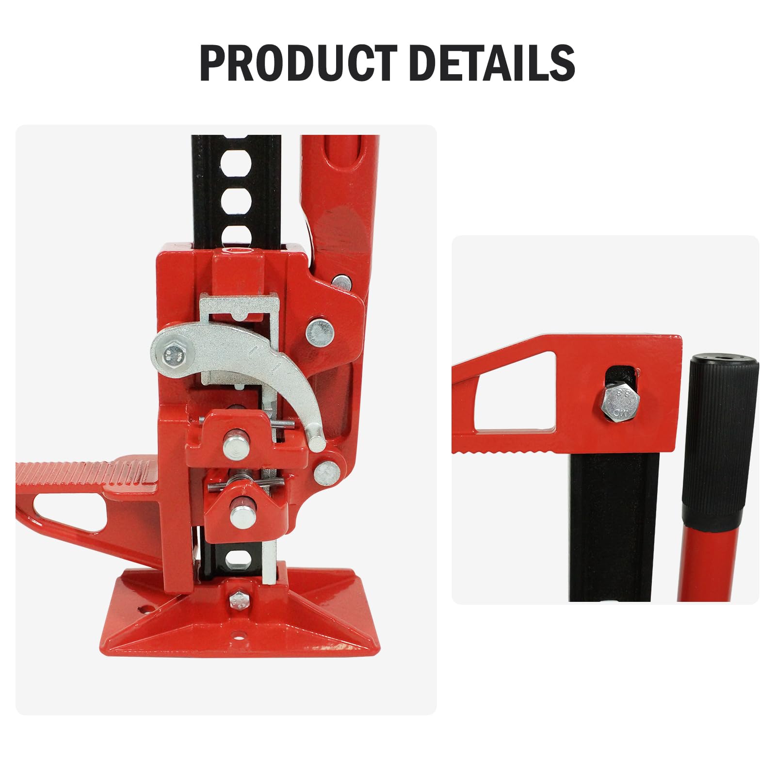 Snapklik.com : 3 Ton Farm Jack,Farm Jack 33 Inch, 6600 Lbs Capacity ...