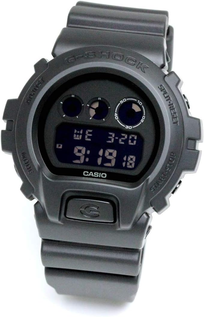 Amazon.com: G-Shock Casio DW-6900BB-1 Men's Digital Wristwatch, Matte ...