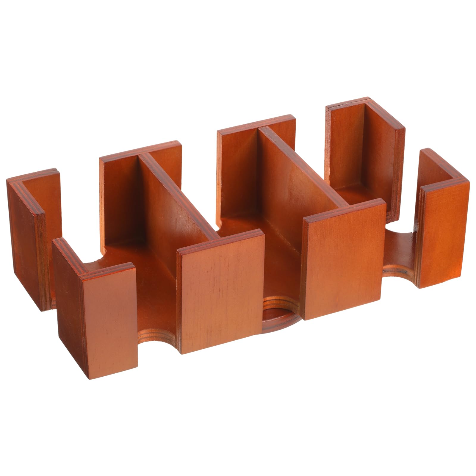 Snapklik.com : Mifoci Playing Wooden Card Tray Canasta Card Holder 6 ...