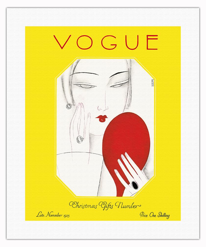 Vintage Vogue Christmas Magazine Covers