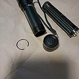 Amazon.co.jp: エルパ(ELPA) LED懐中電灯 防水 明るさ450ルーメン ハンドストラップ付き 電池式 シルバー DOP-EP440 : スポーツ＆アウトドア