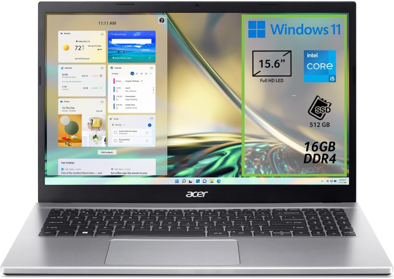 acer Aspire 3 A315-59-5067 PC Portatile, Notebook, Processore Intel ...