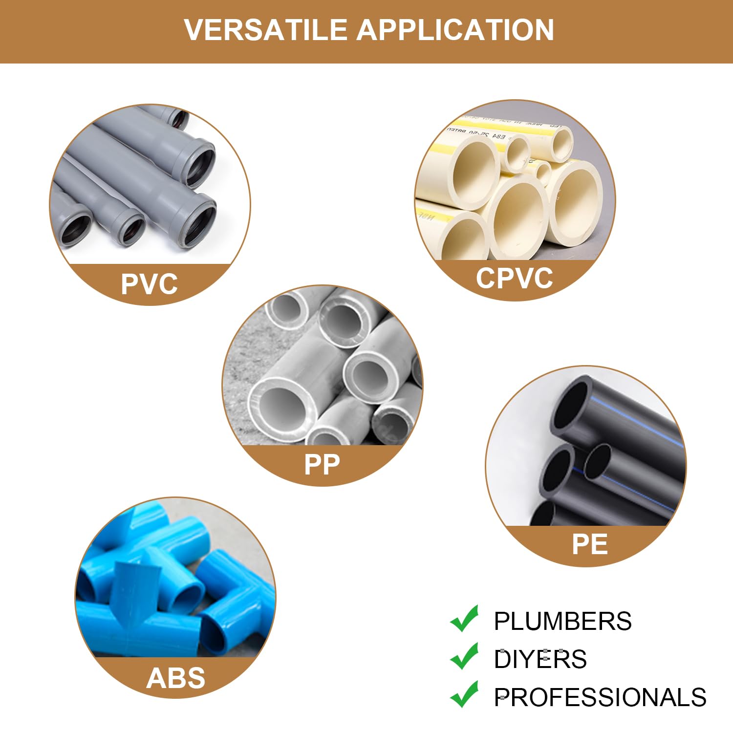 Snapklik.com : Deburring Tool For Plastic Pipe, Available For Six Sizes ...