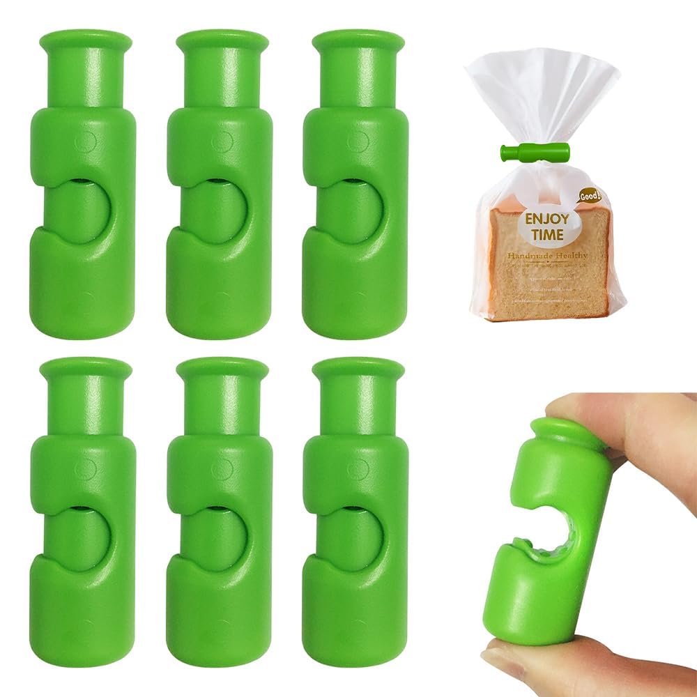 Snack Bread Sealing Clip, Bag Clips, Squeeze and Lock Bread Bag Clips ...