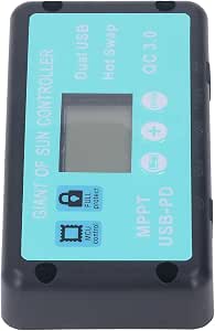 Amazon.co.jp: Solar Controller, Professional Aluminum USB PD QC3.0 12V ...