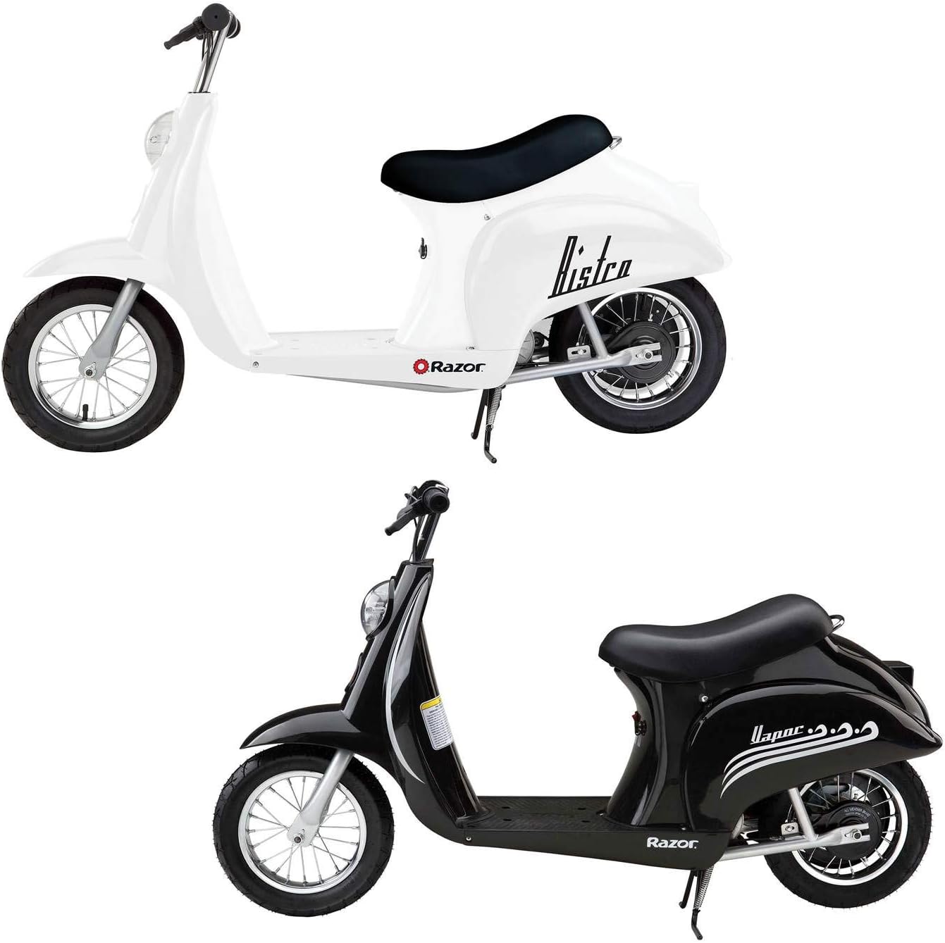 Razor Pocket Mod Miniature Euro 24V 250W Toy Electric Motor Scooter ...