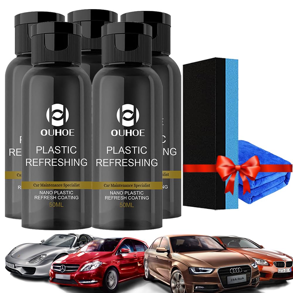 Amazon.com: Plastic Revitalizing Coating Agent, 2023 New OUHOE Plastic ...
