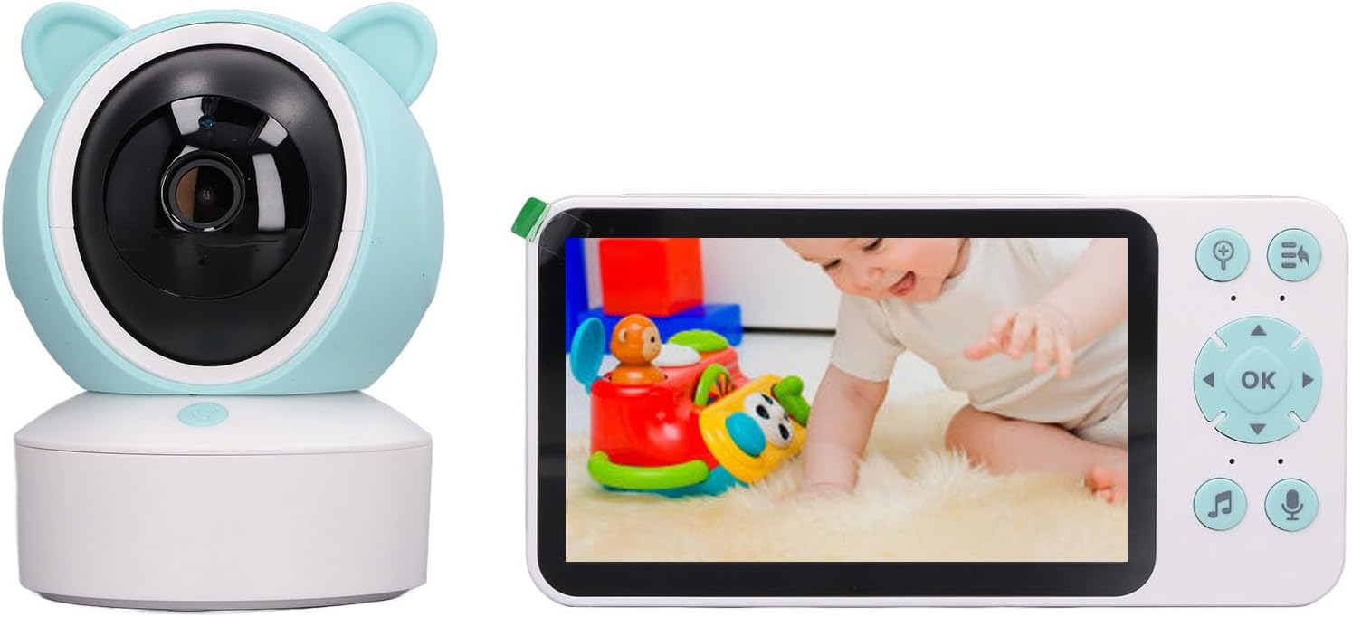 Baby Security Camera, 100-240V Real-time WiFi Electronic Camera Monitor ...