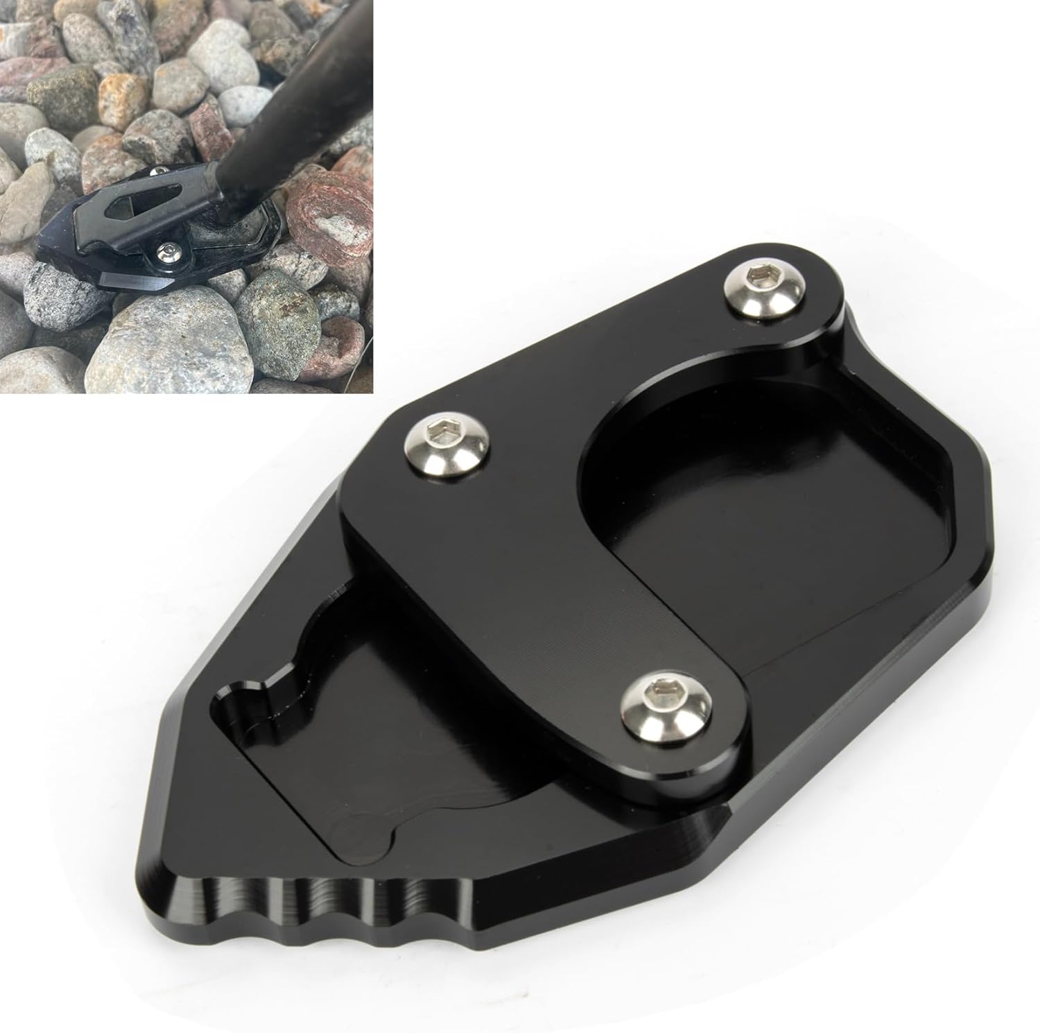 Amazon.com: CRF300L Kick Stand Extension Pad - PSLER Motorcycle ...