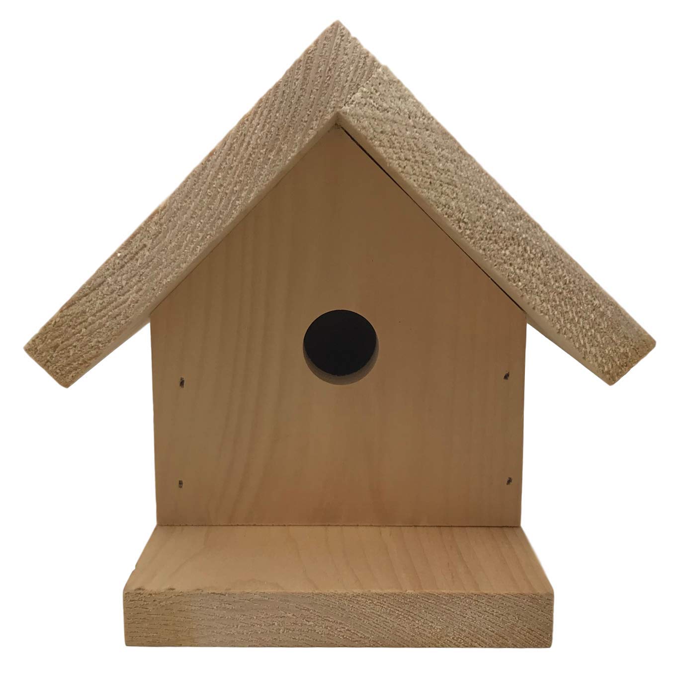 Snapklik.com : Solid Wood Birdhouse 3/4" Thick Solid Pine Strong ...
