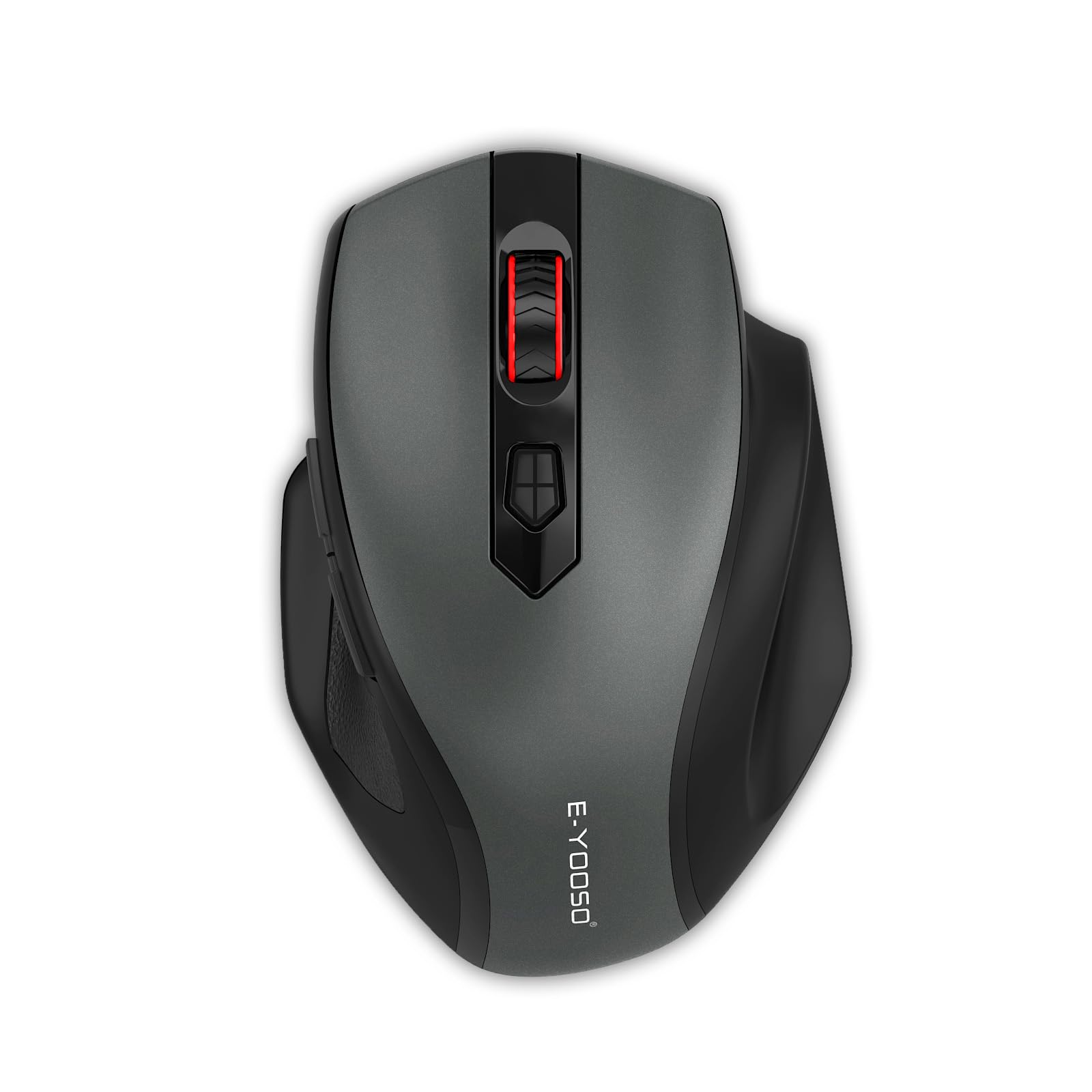 Amazon.com: E-YOOSO Bluetooth Mouse, 4000 DPI Dual Mode (BT5.0, 2.4G ...