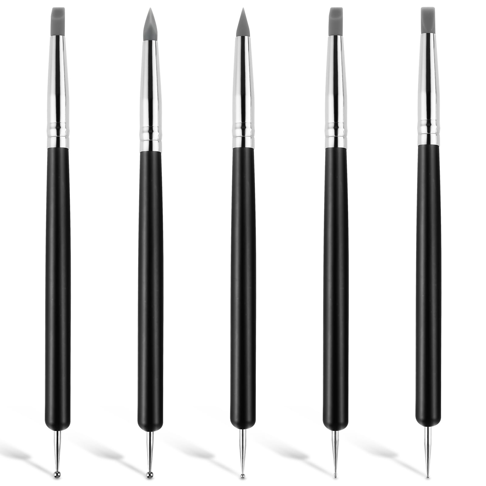 Silicone Clay Sculpting Tools Clay Modelling Tools Soft Rubber Tip ...