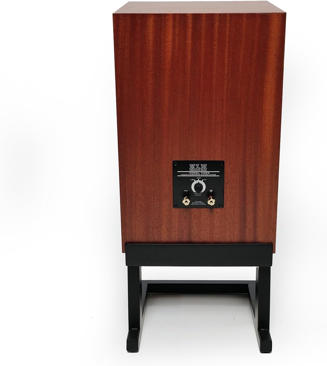 KLH Model Three 2-Way 8-inch Acoustic Suspension Bookshelf Speaker - Each (West African Mahogany)