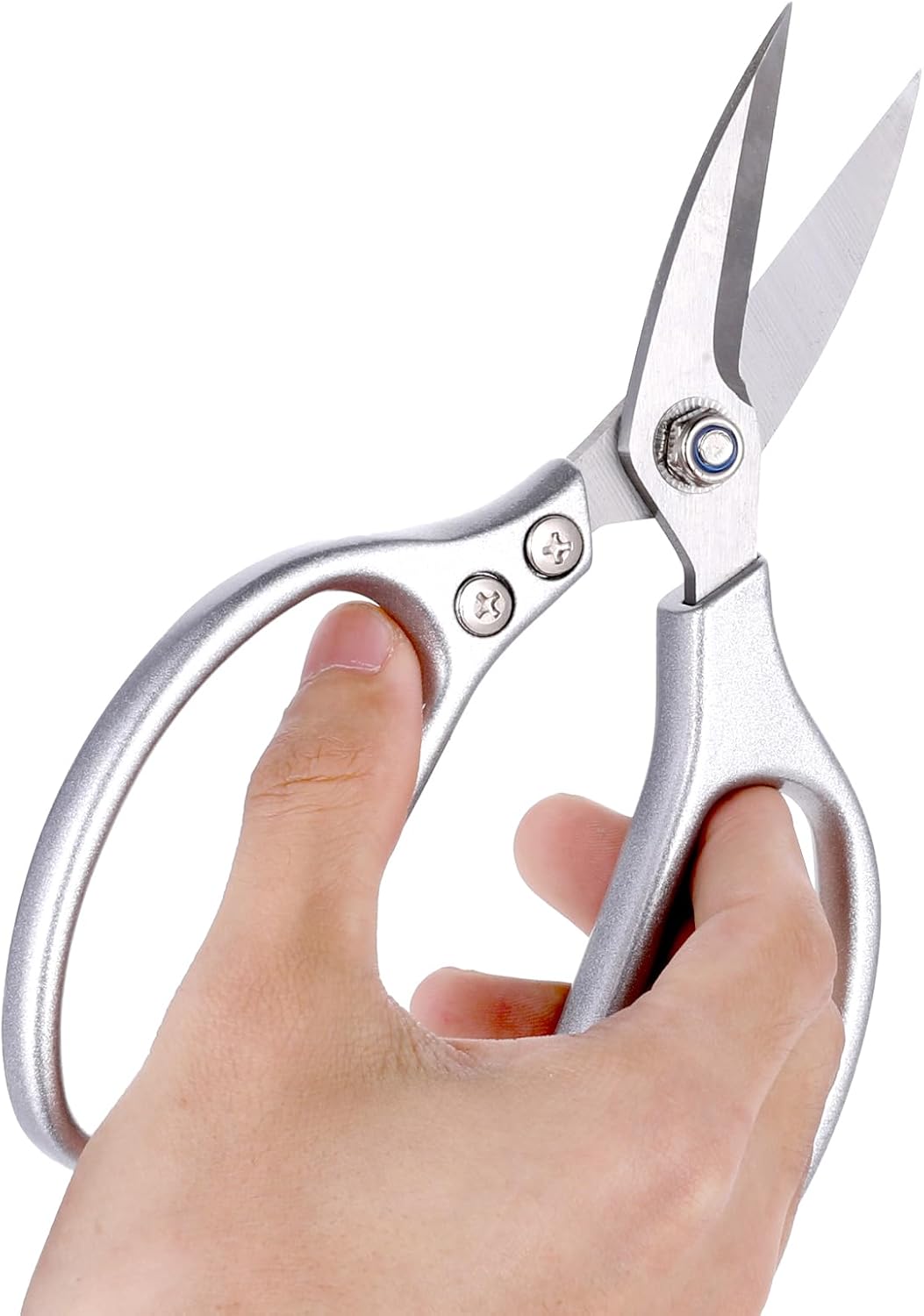 Amazon.com: Qianyu Heavy Duty Leather Scissors All metal Large ...