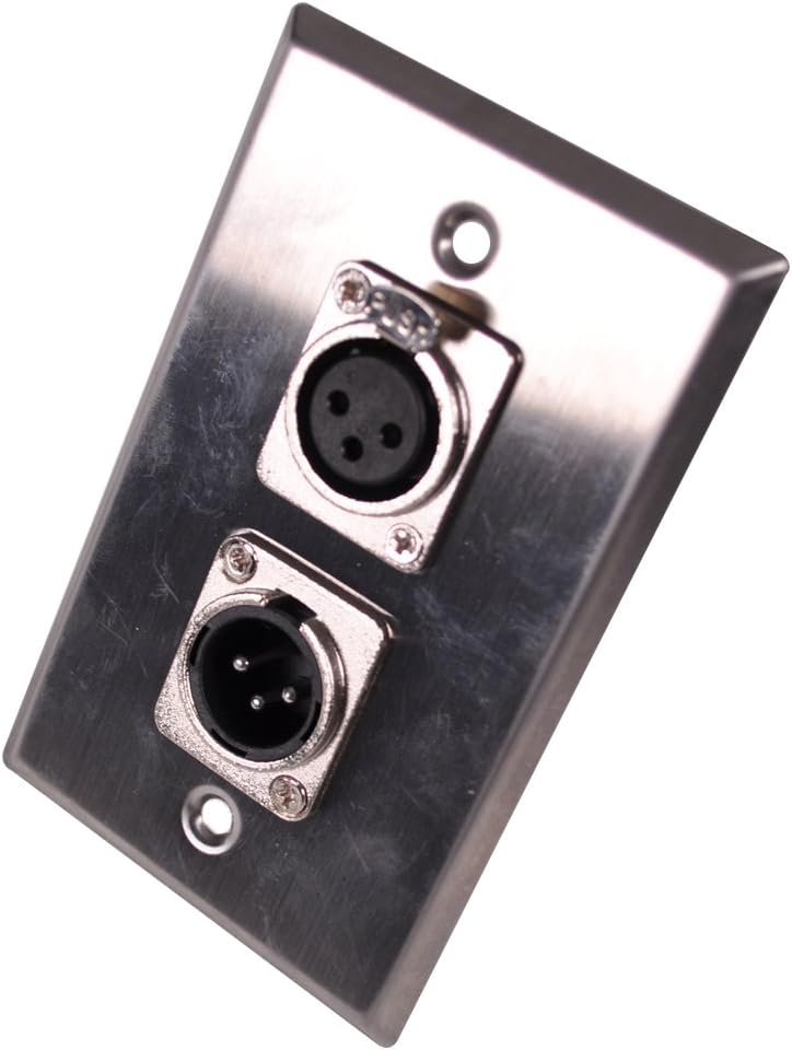 Amazon.com: Seismic Audio Speakers Dual XLR Male and Female Connectors ...