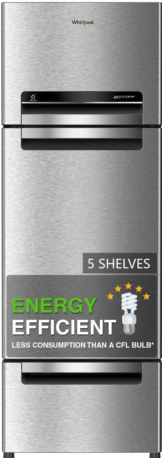 Whirlpool 215 L Frost Free Triple-Door Refrigerator(Fp 223D Protton Roy ...