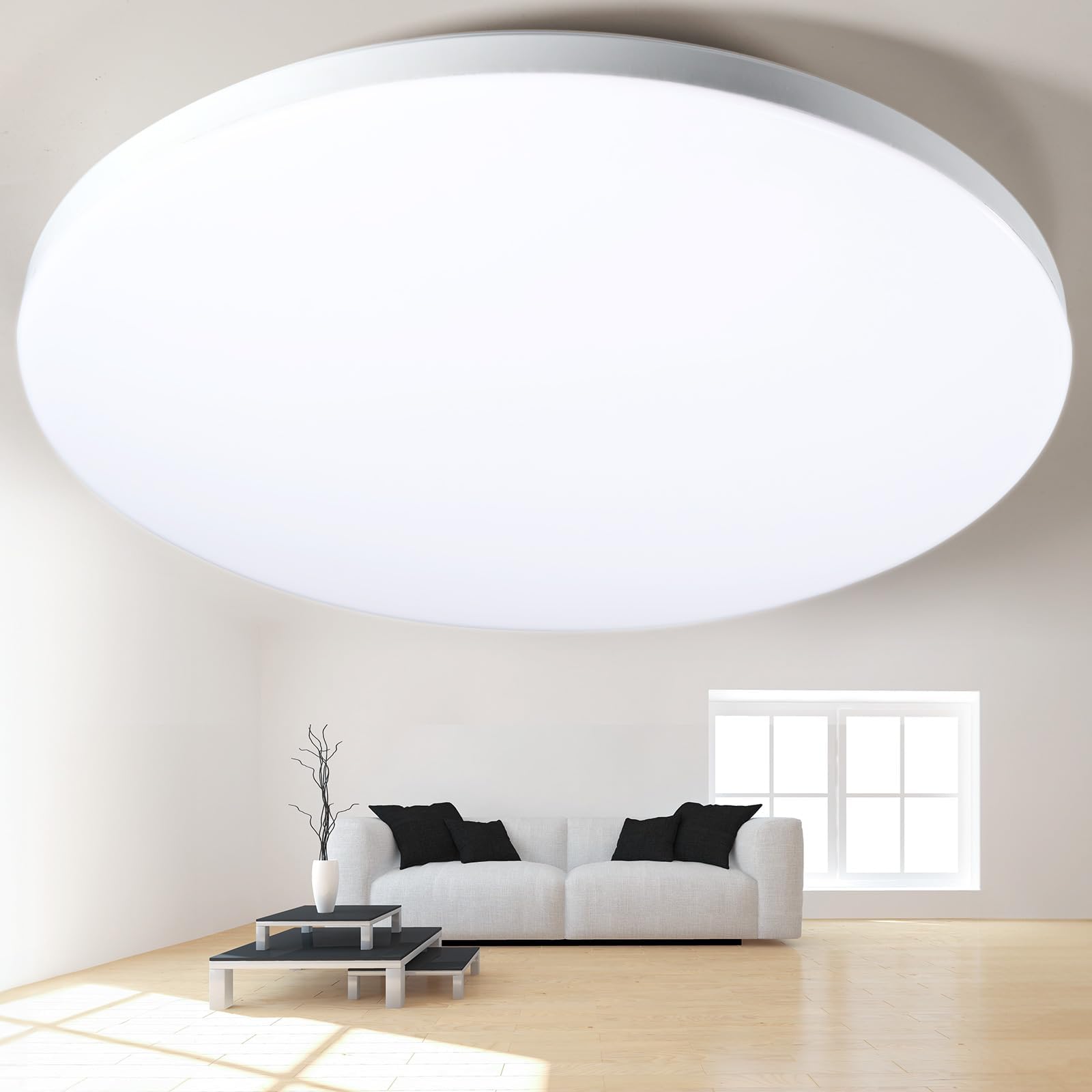 Plafoniera LED Soffitto, 32W Lampada da Soffitto 6500K, Plafoniere LED ...