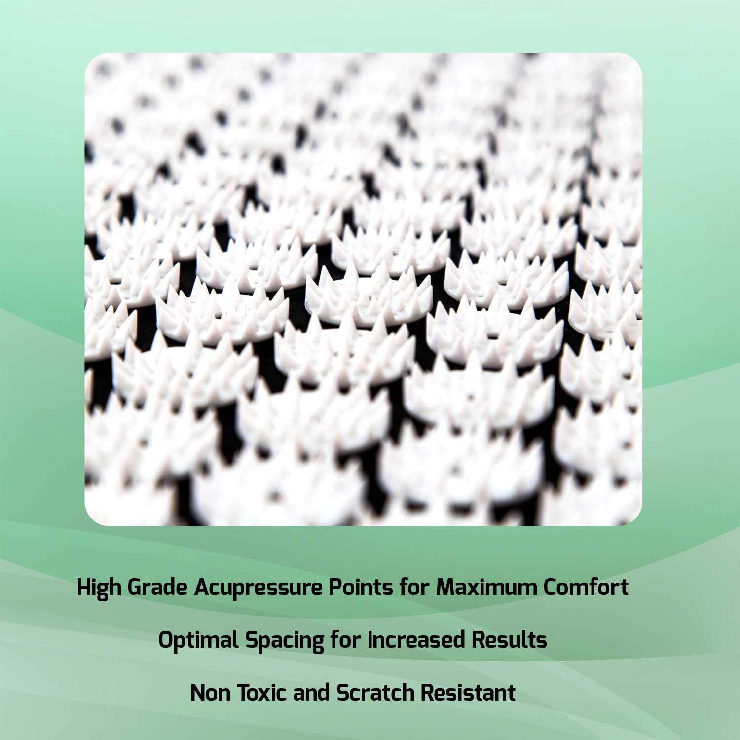 Snapklik.com : Acupressure Mat And Pillow Set For Back And Neck Pain ...