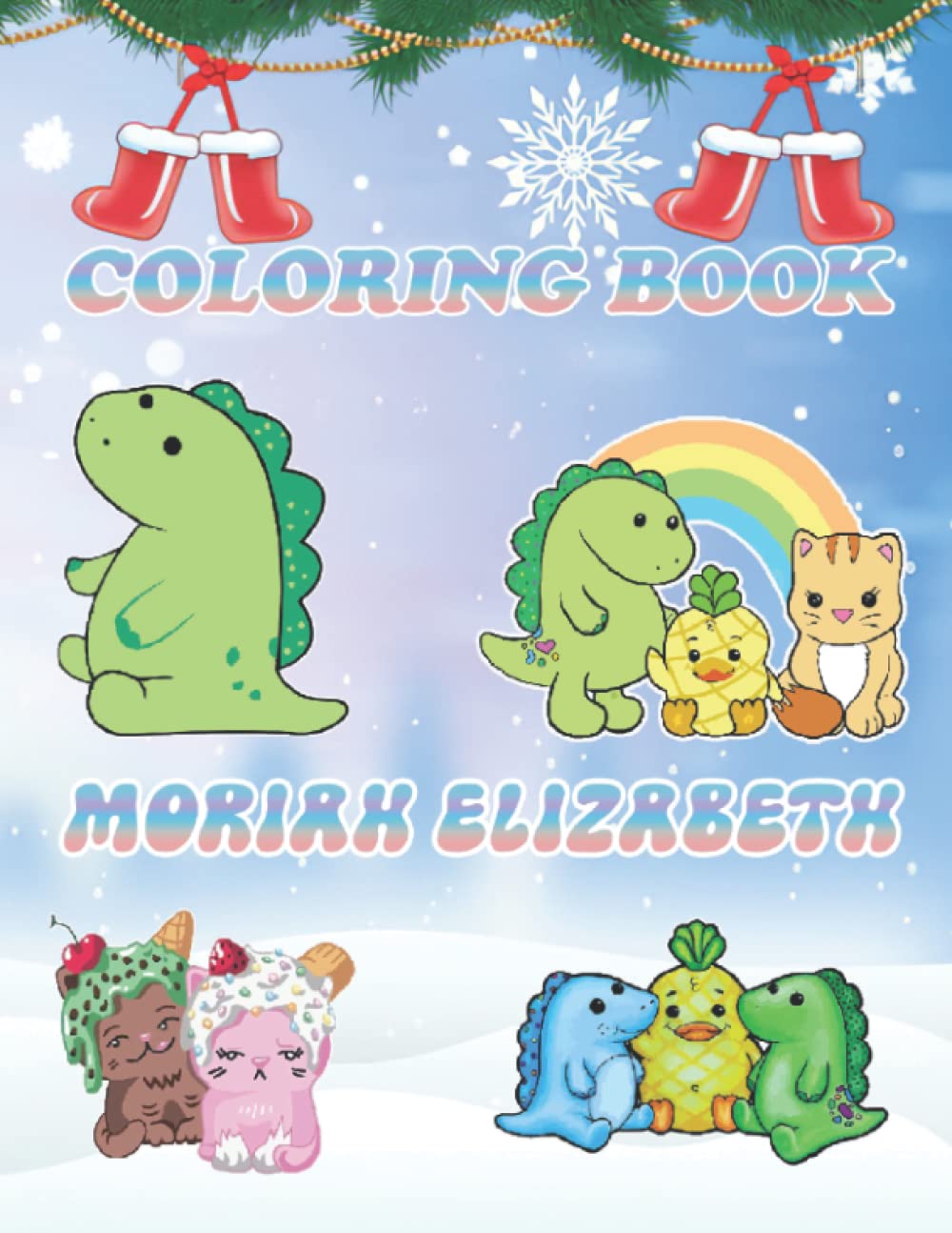 Buy Moriah Elizabeth Coloring Book Cute Characters for Fan Teen Men ...