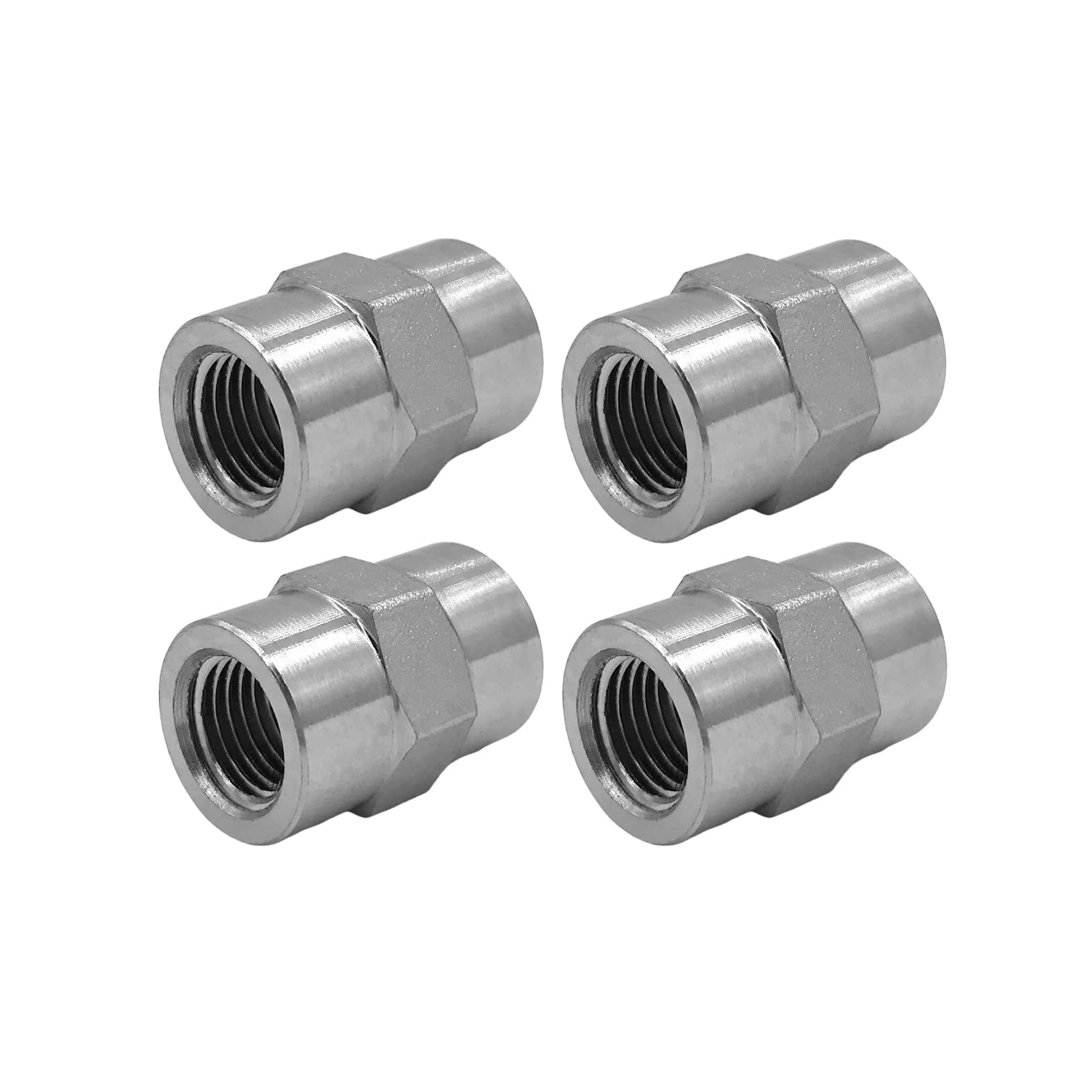 Hydraulic Hose Fittings SAE/ORB Male X 1/8" NPTF Female Straight Joiner ...