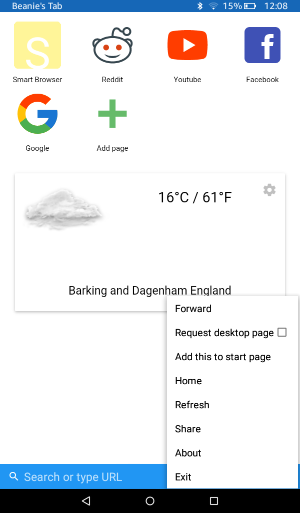 Smart Browser For Fire - App on Amazon Appstore