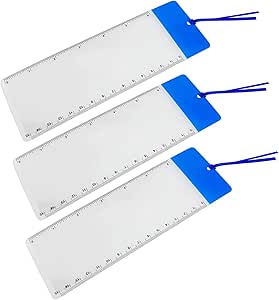 Amazon.com: Magnifier Bookmark 3PCS Blue Magnifying Fresnel Lens ...