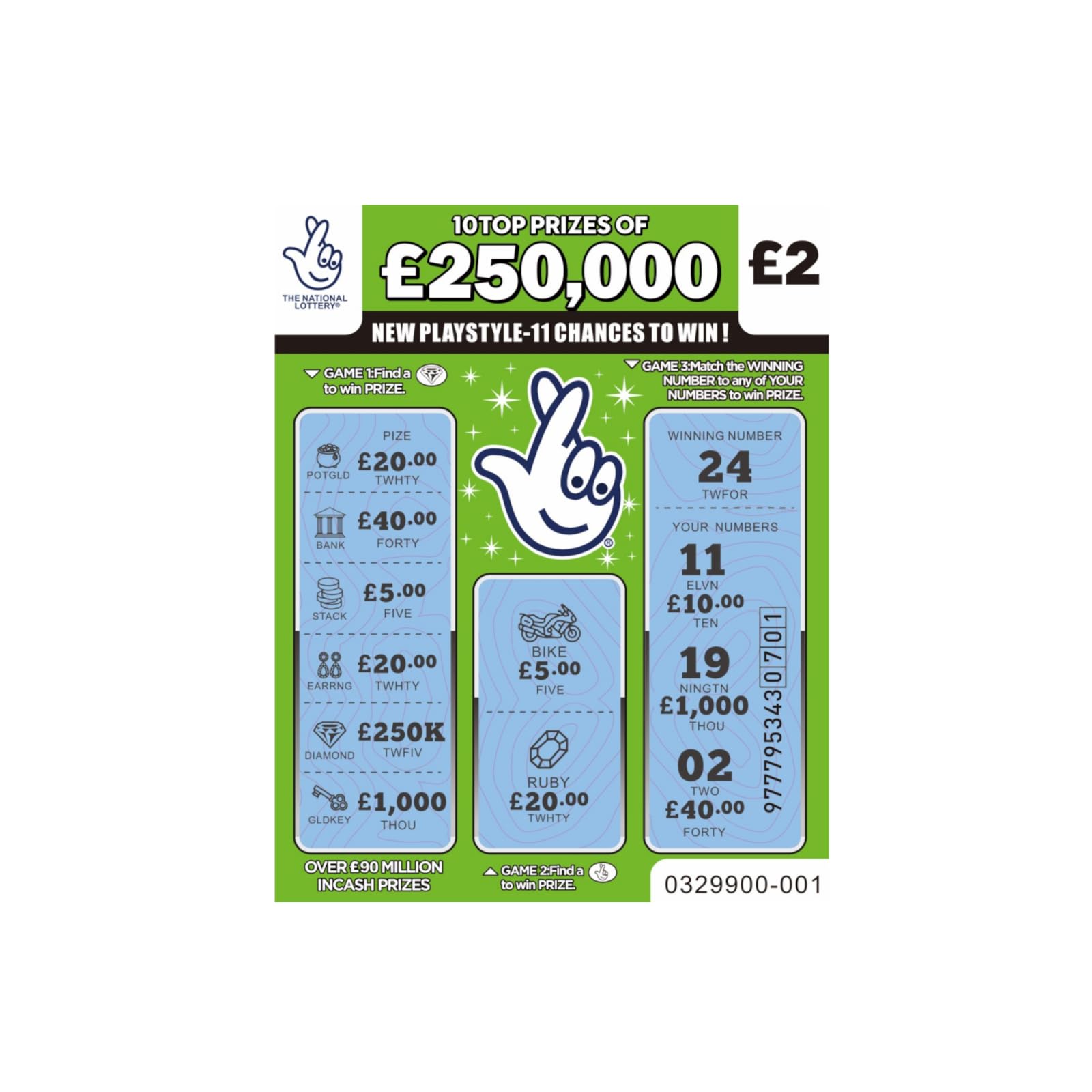 5x fake joke lottery scratch cards, Winning Joke, Prank Your Friends ...