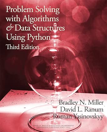 Problem Solving with Algorithms and Data Structures Using Python―3rd Edition: 9781590282830 ...