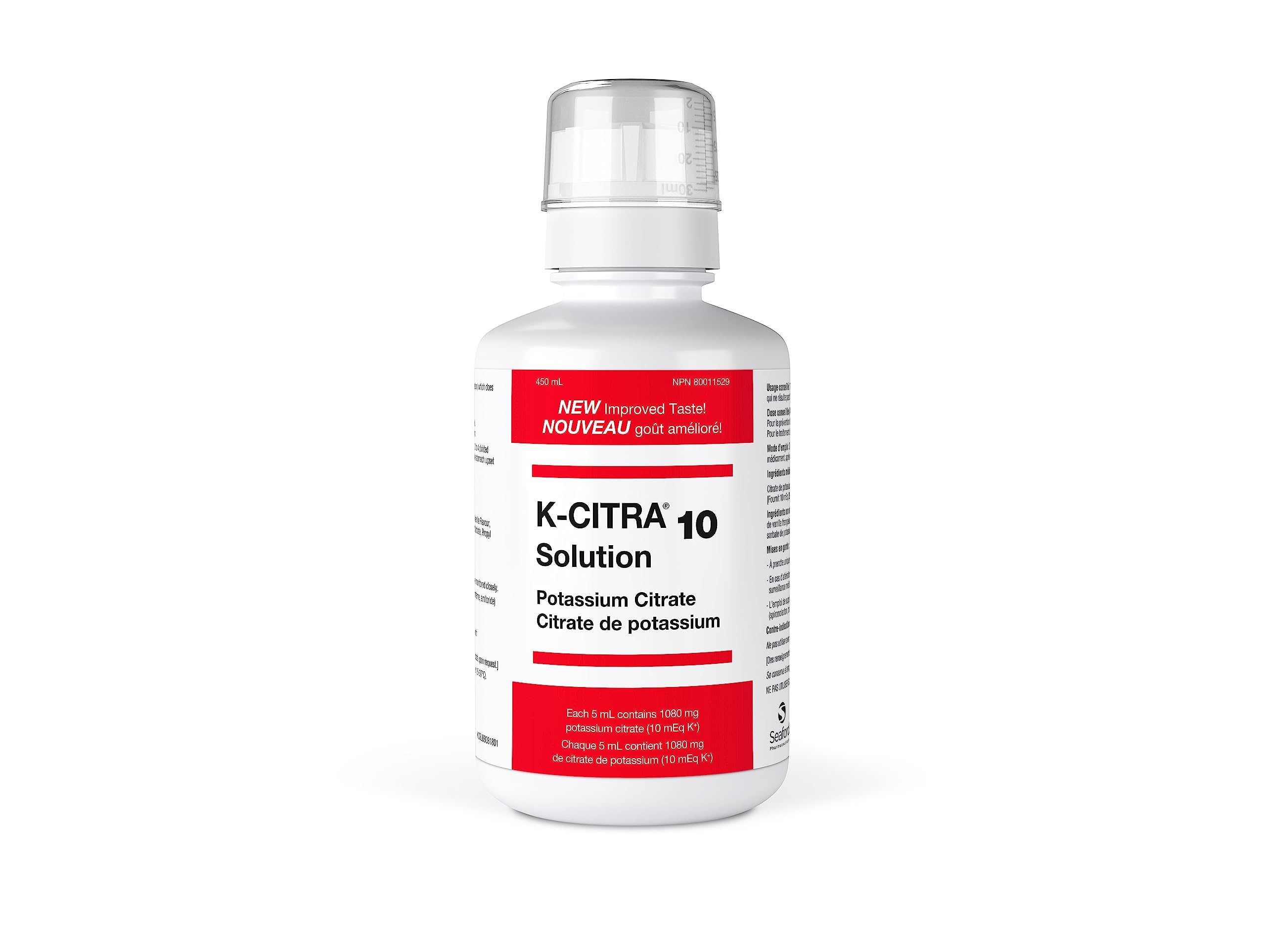 K-Citra Solution (450ml) - Potassium Citrate Supplement - Best for ...