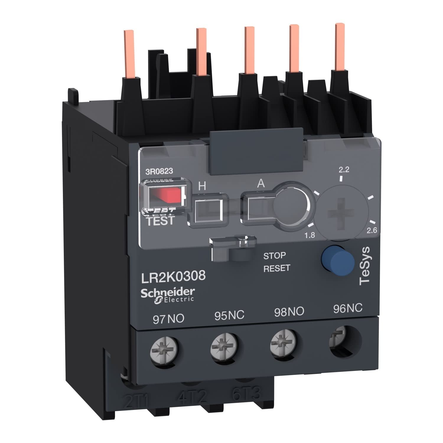 Overload Relay, 1.80 To 2.60A, Class 10, 3P: Amazon.com: Industrial ...
